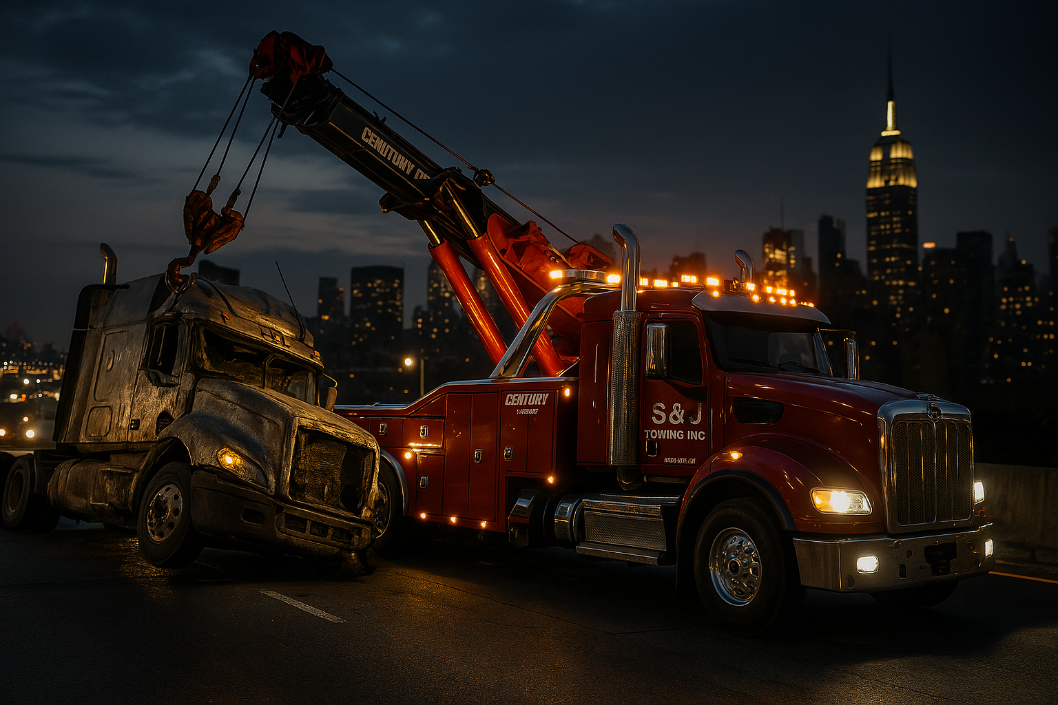 Heavy Duty Towing | Manhattan Queens Brooklyn | (646)650-5546